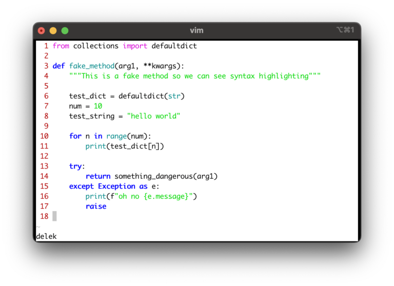 Every Built-In Vim Color Scheme (with screenshots) | Justin Joyce